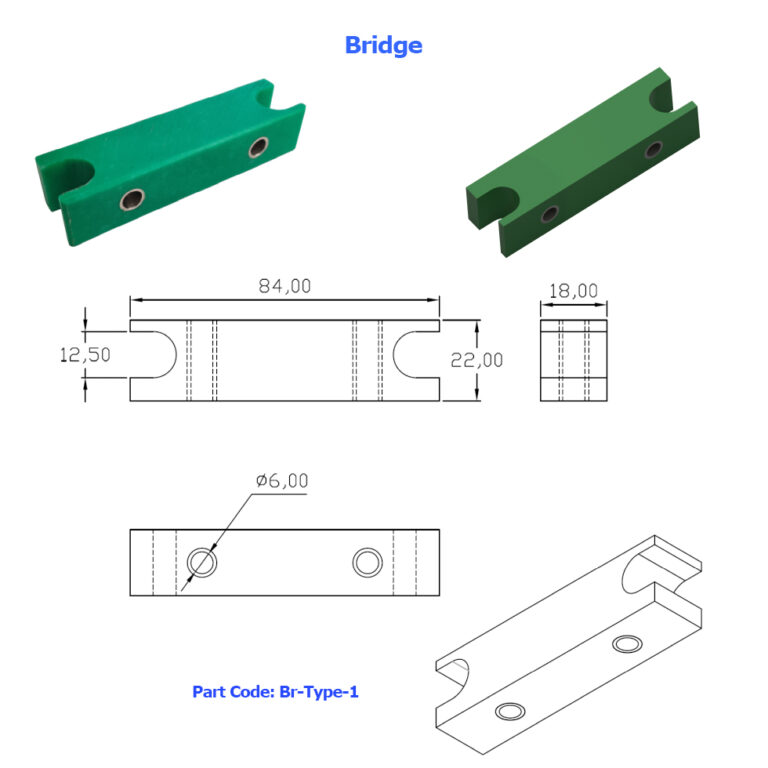Filling Parts, Bridge, Filling Part, Bridge, Filling Bridge, Filler Bridge